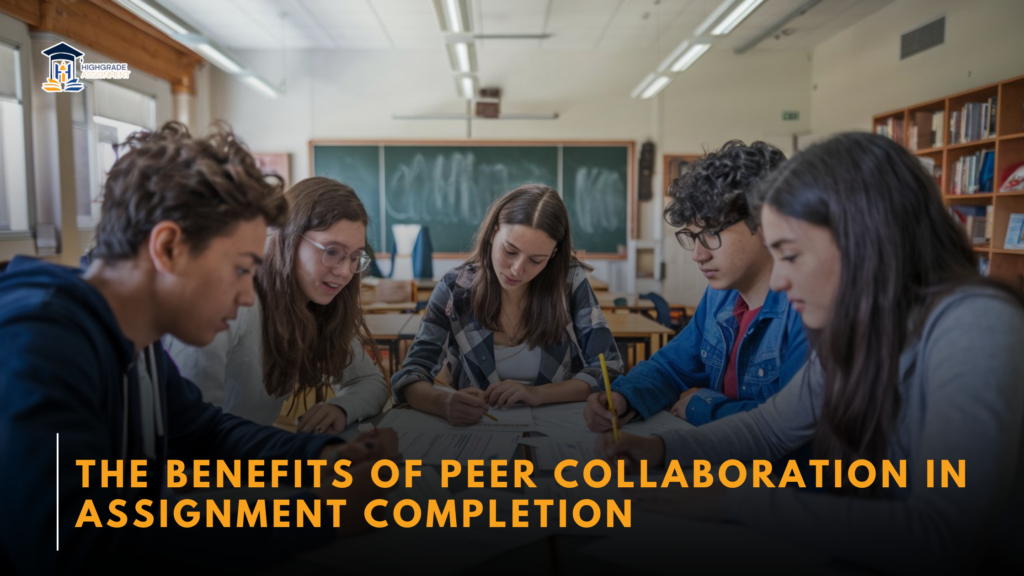 The Benefits of Peer Collaboration in Assignment Completion